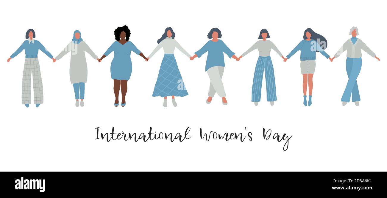 Diverse group of people old and young Stock Vector Images - Alamy