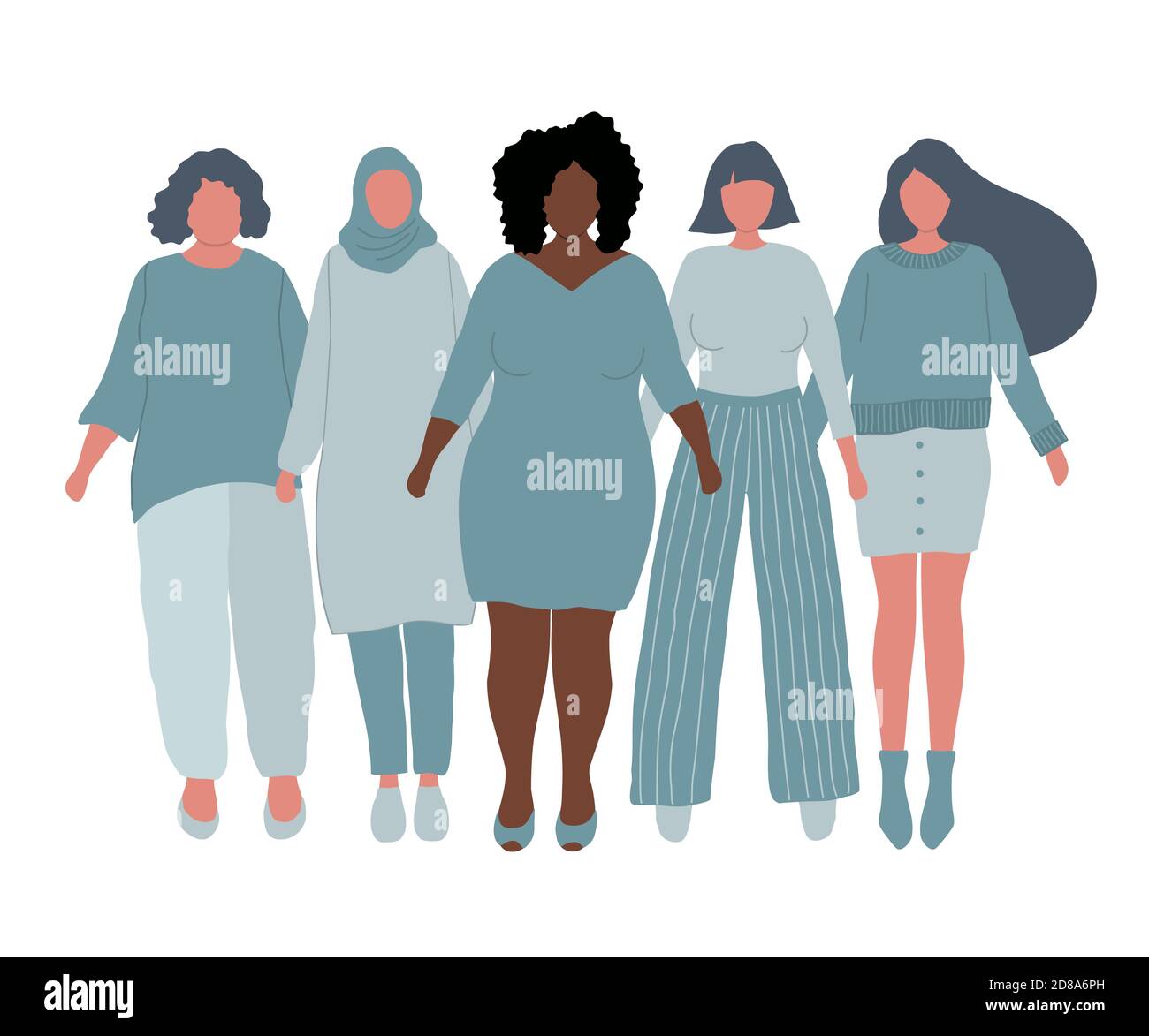 Female Solidarity Clipart
