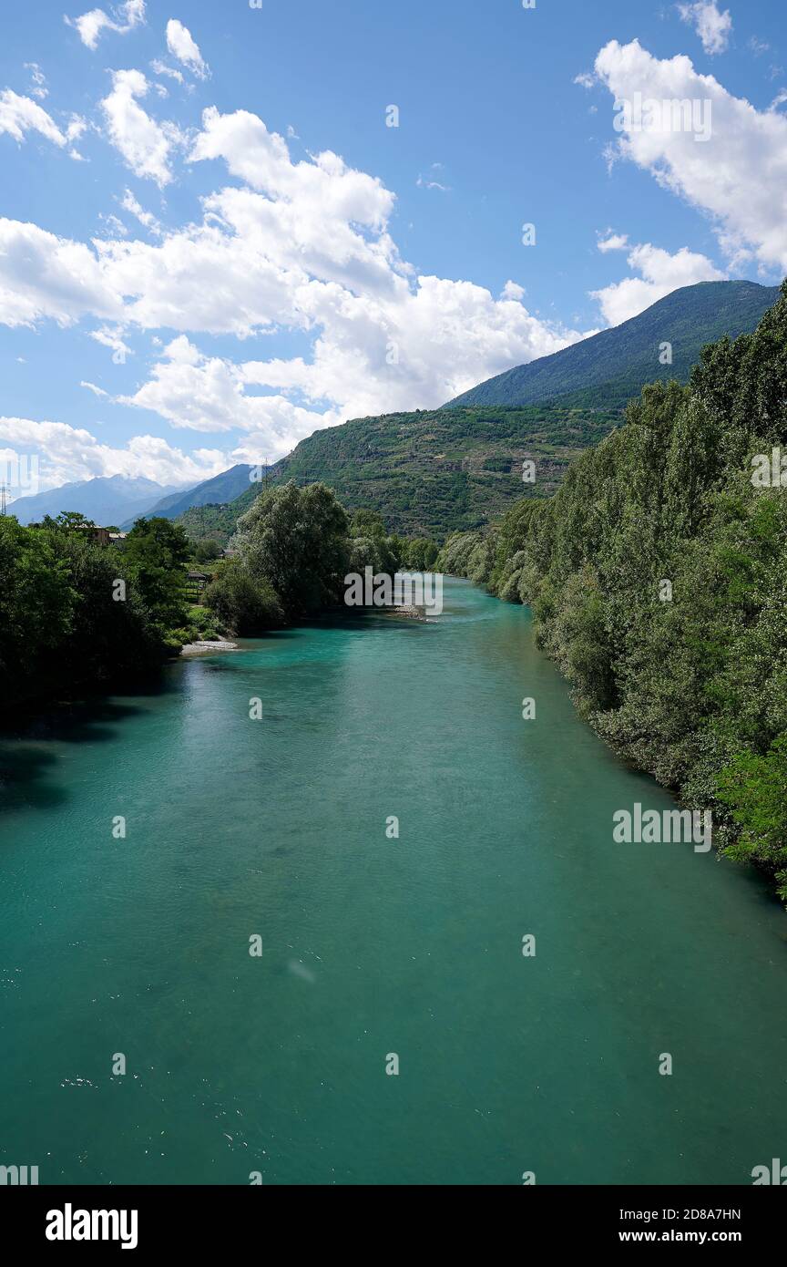 Cambremo (So),Italy, the river Adda Stock Photo - Alamy
