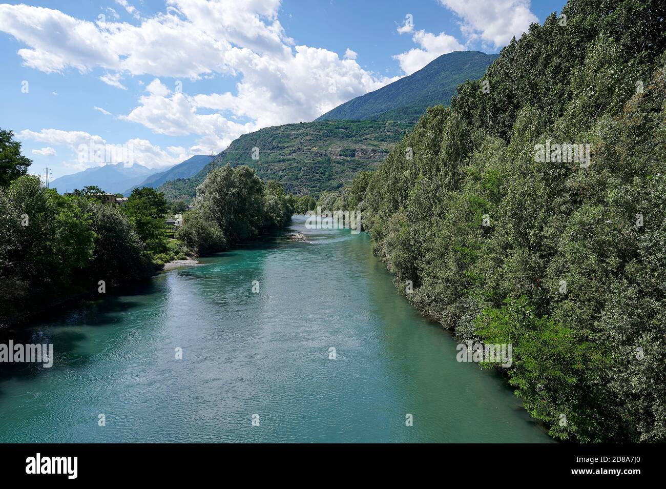 Cambremo (So),Italy, the river Adda Stock Photo - Alamy