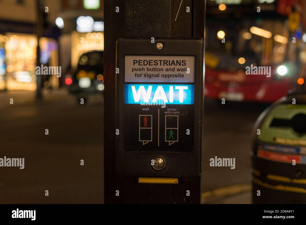 Pedestrian signal button hi-res stock photography and images - Alamy