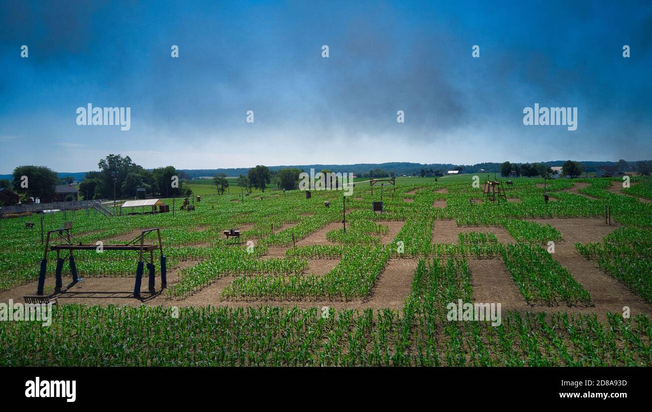 Steam Passenger Train Traveling Thru Countryside from Train Passenger ...