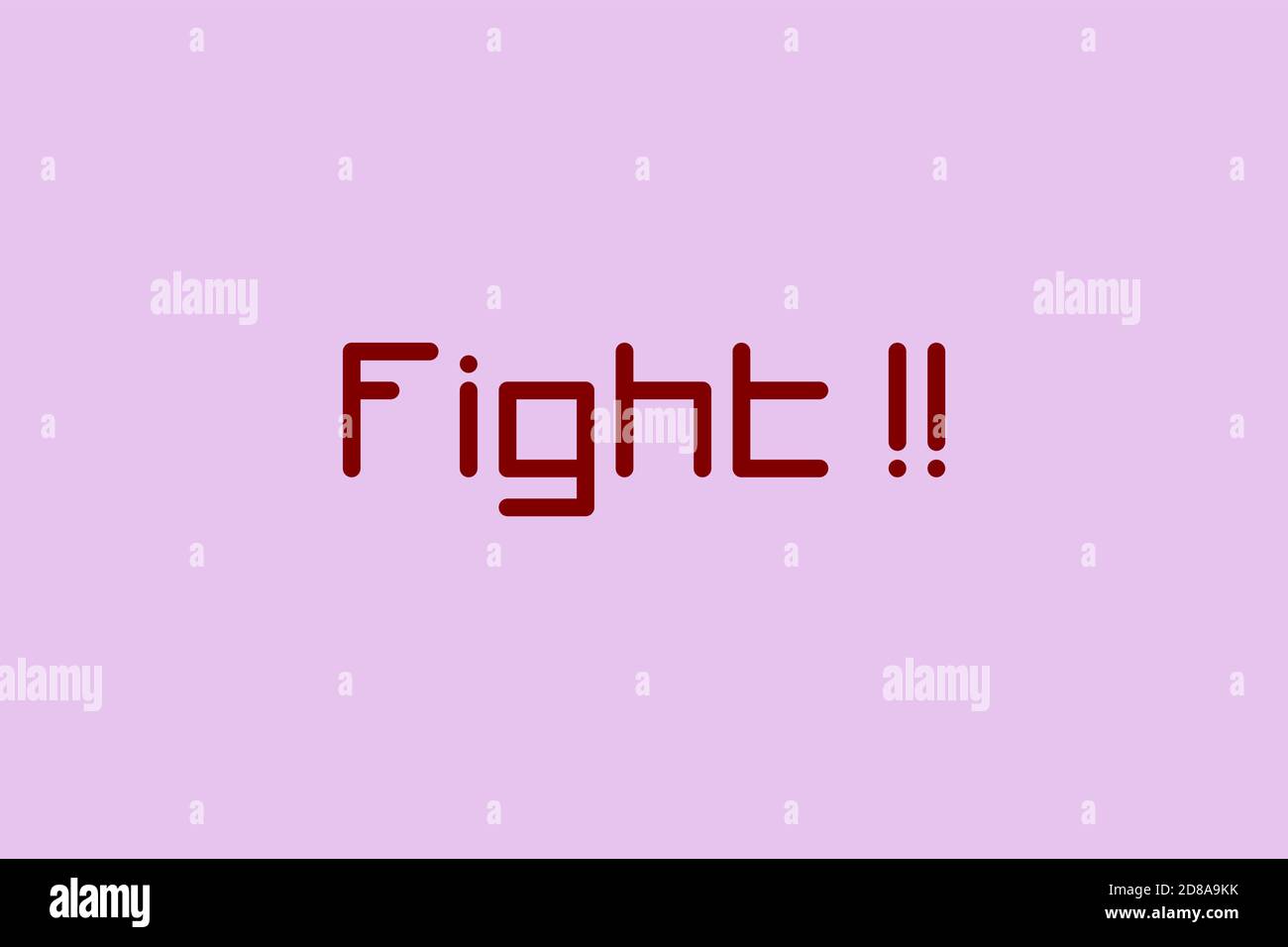 Vector graphics of fight words Stock Vector Image & Art - Alamy