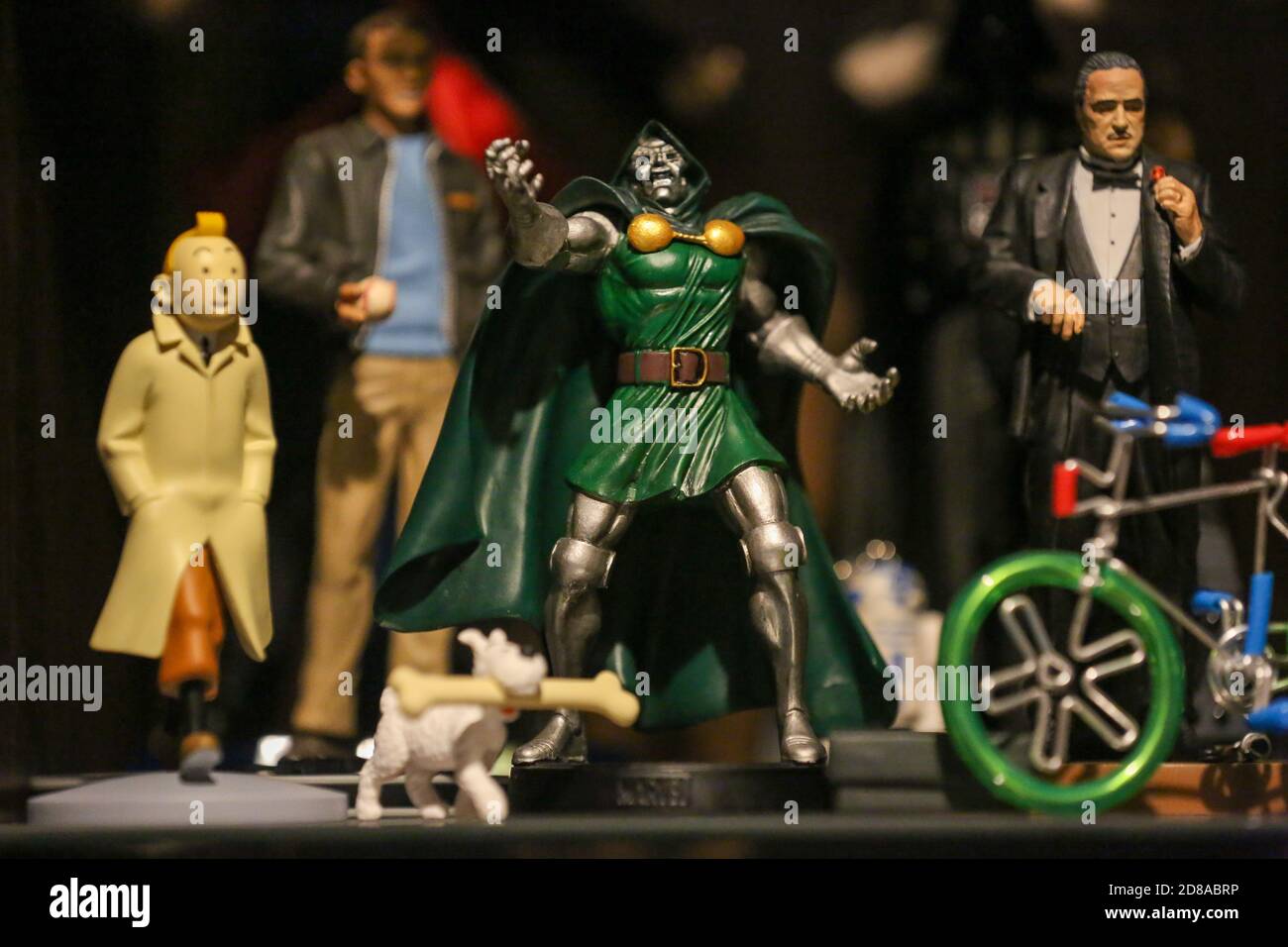 Marvels Legends figures Stock Photo - Alamy