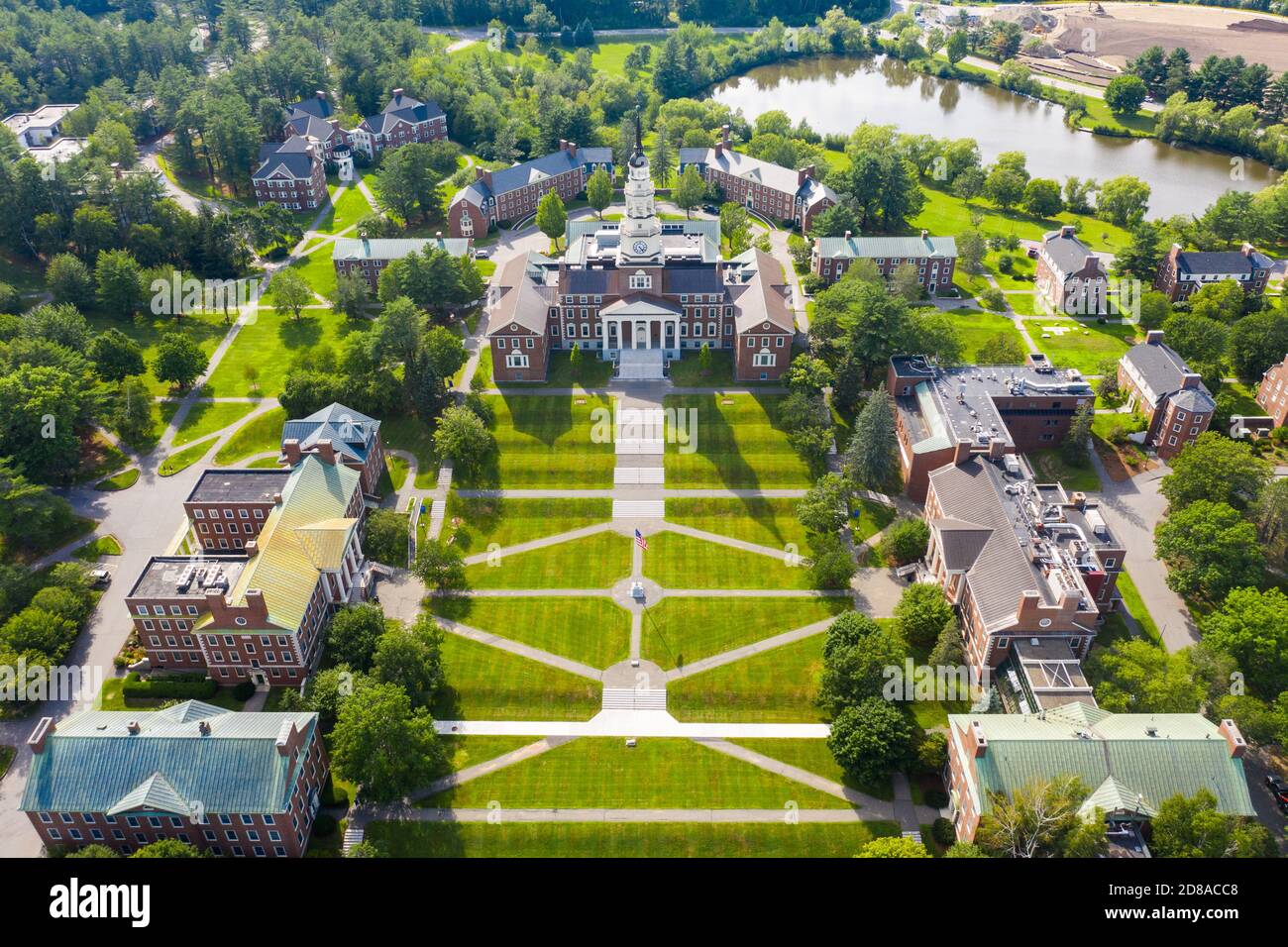 Colby college building hi-res stock photography and images - Alamy