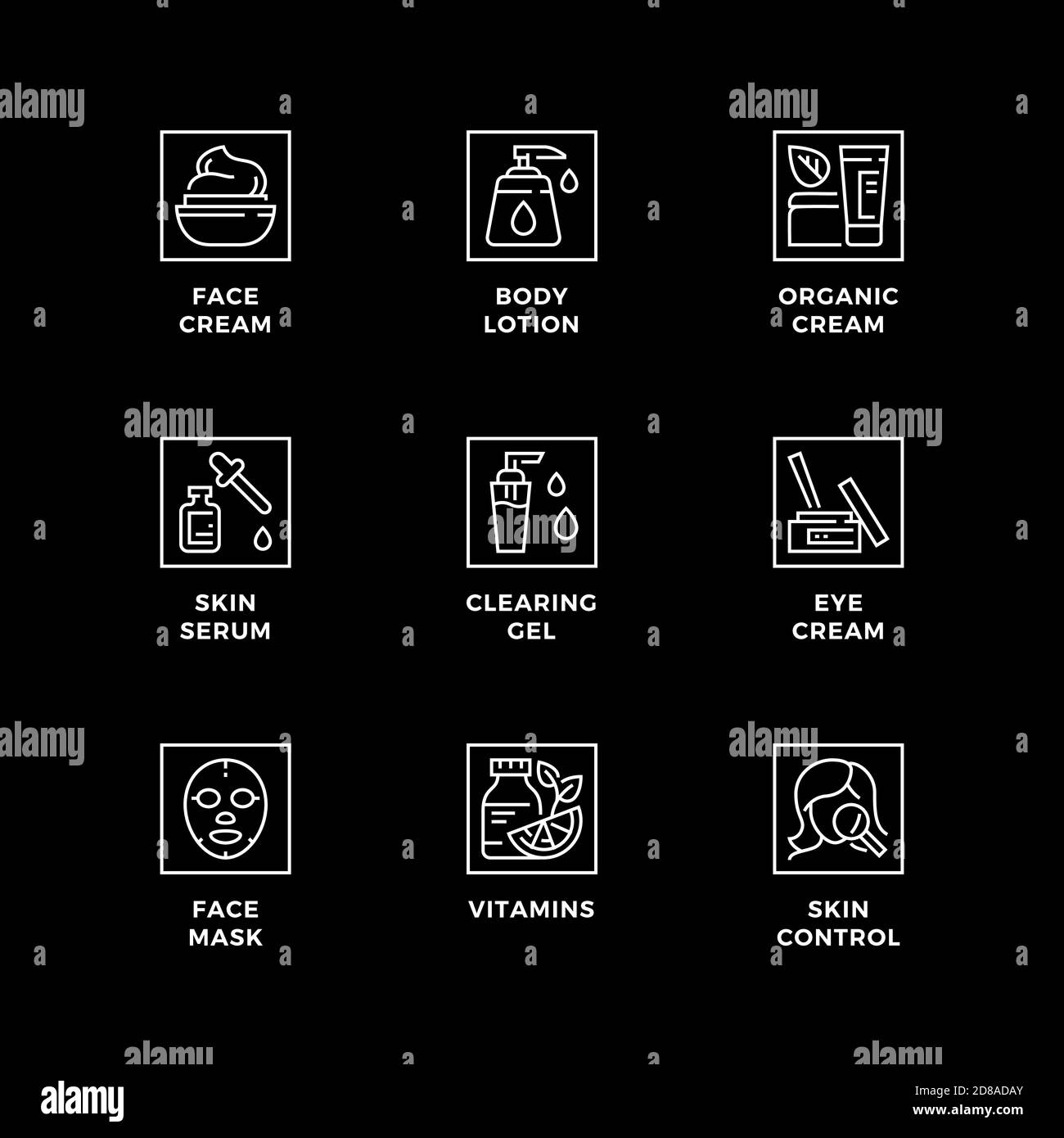 Vector set of design elements, logo design template, icons and badges ...