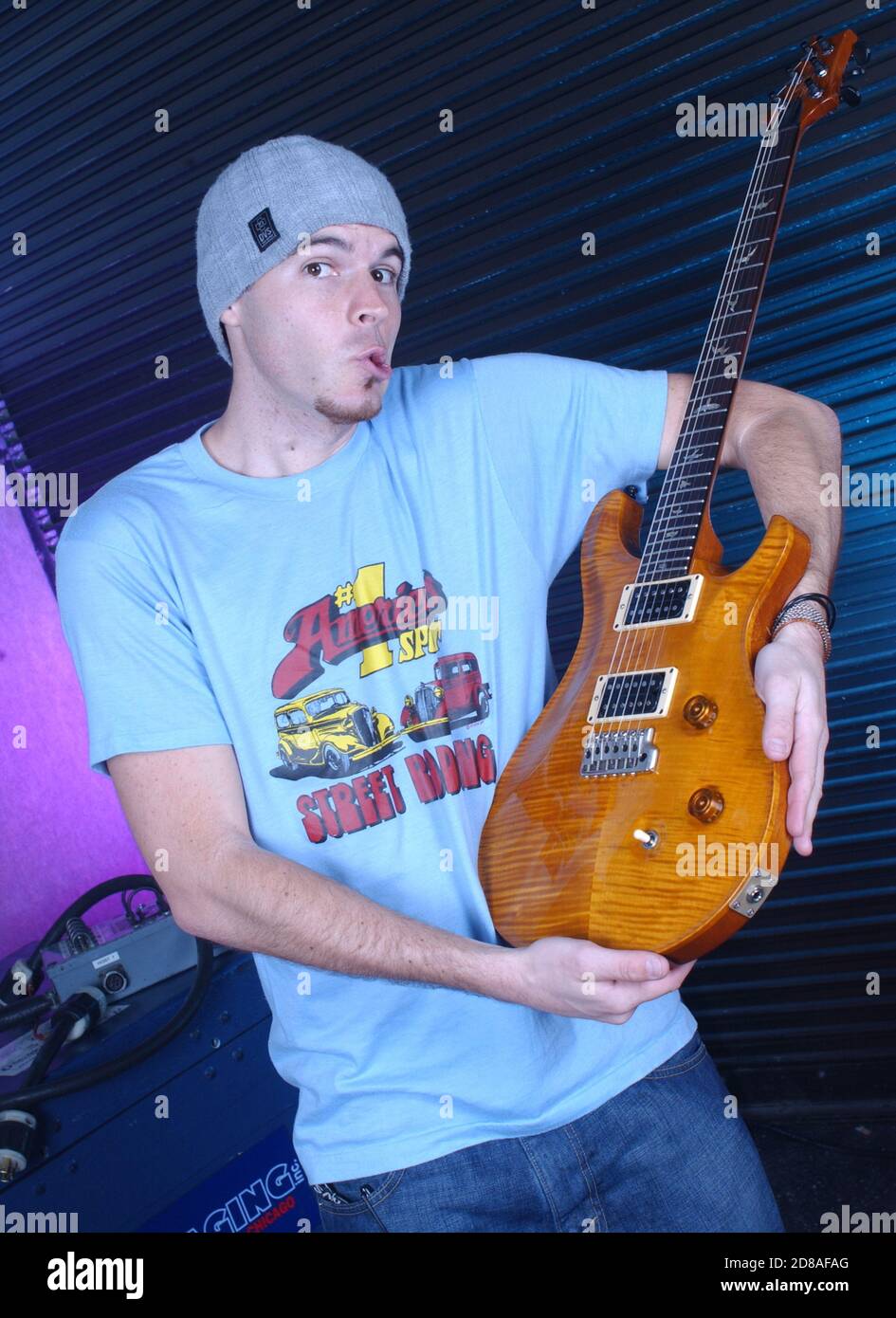 SUNRISE FL - MARCH 13: Dan Estrin of Hoobastank poses for a portrait ...