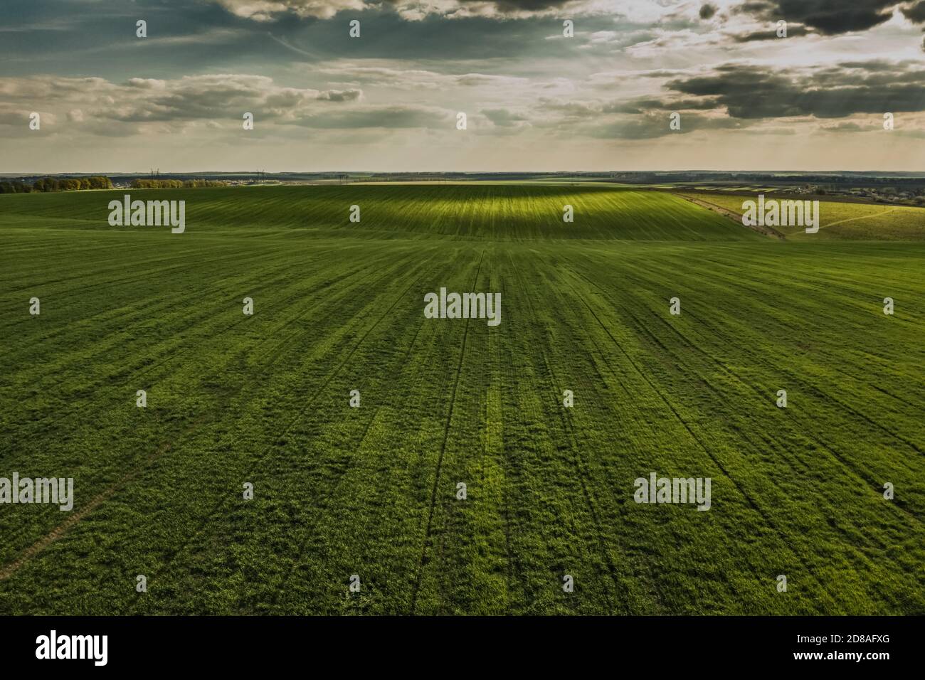 Crop field from drone hi-res stock photography and images - Alamy