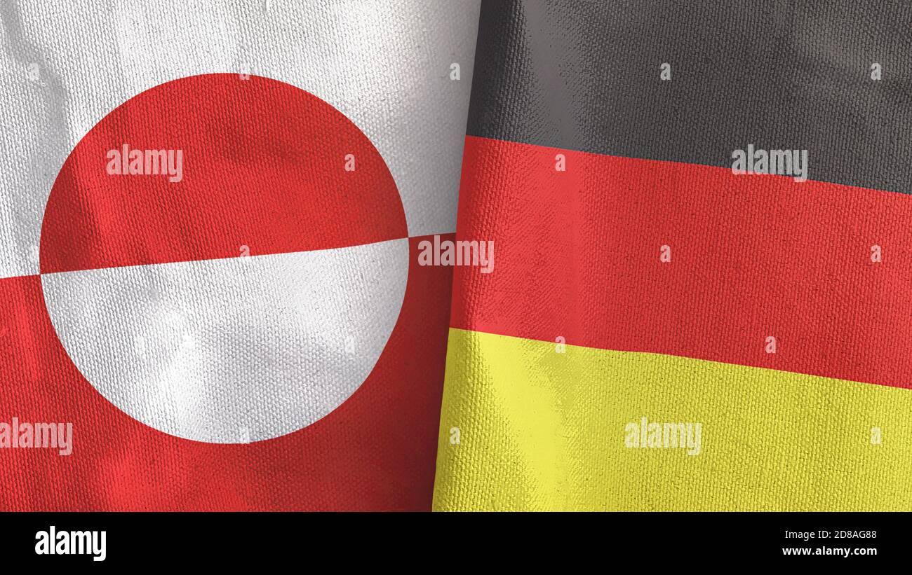 Greenland germany flag hi-res stock photography and images - Alamy