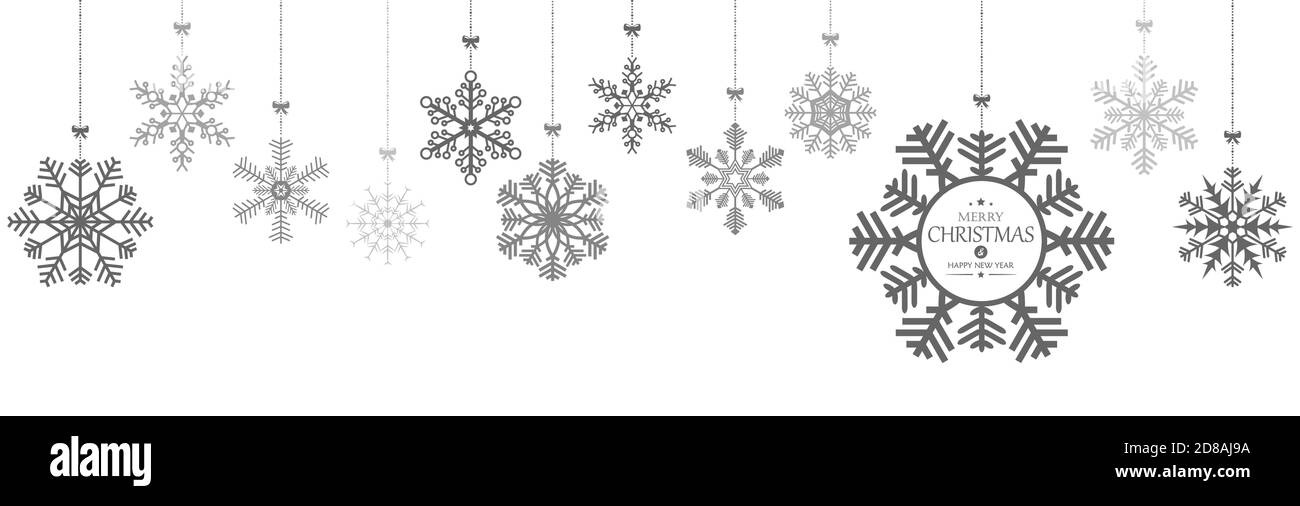 different hanging snow stars for christmas and winter time concepts ...