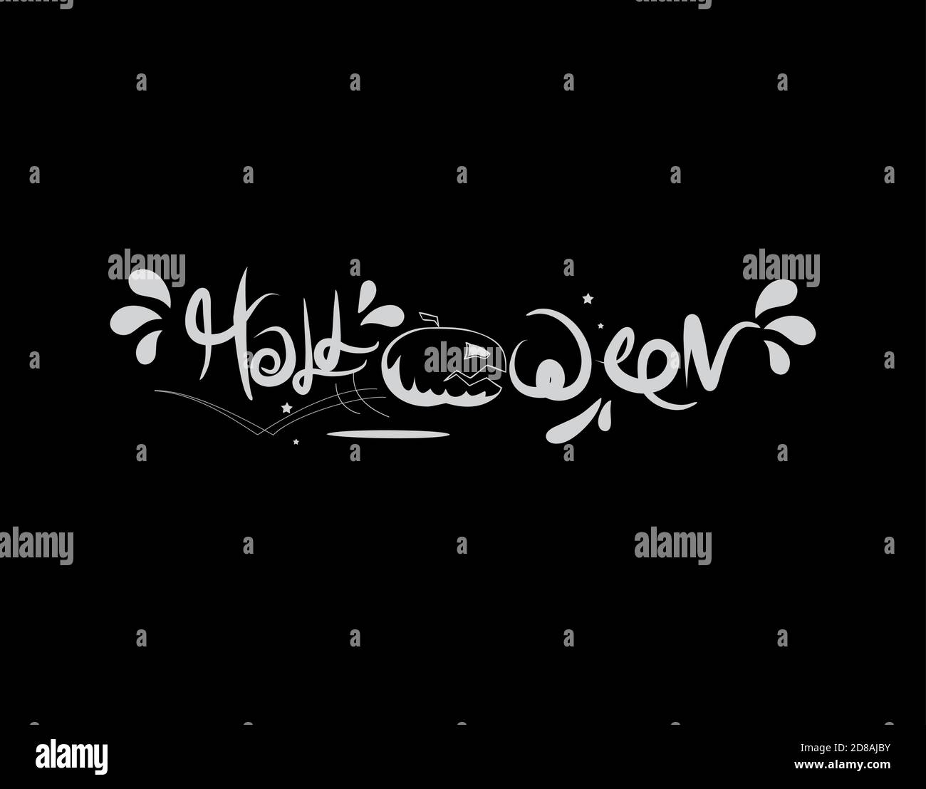 lettering text on white background in vector illustration Stock Vector ...