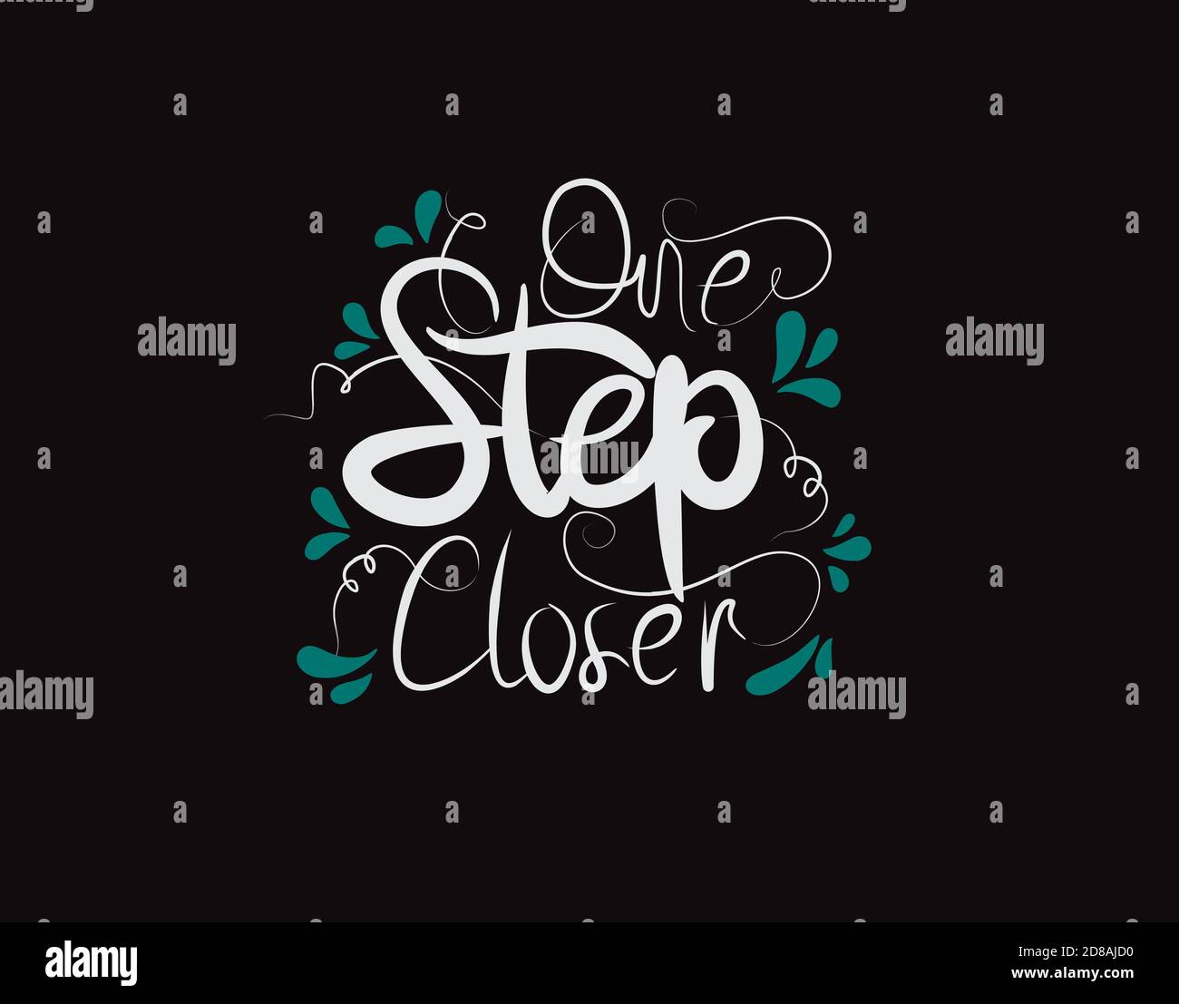 lettering text on white background in vector illustration Stock Vector ...