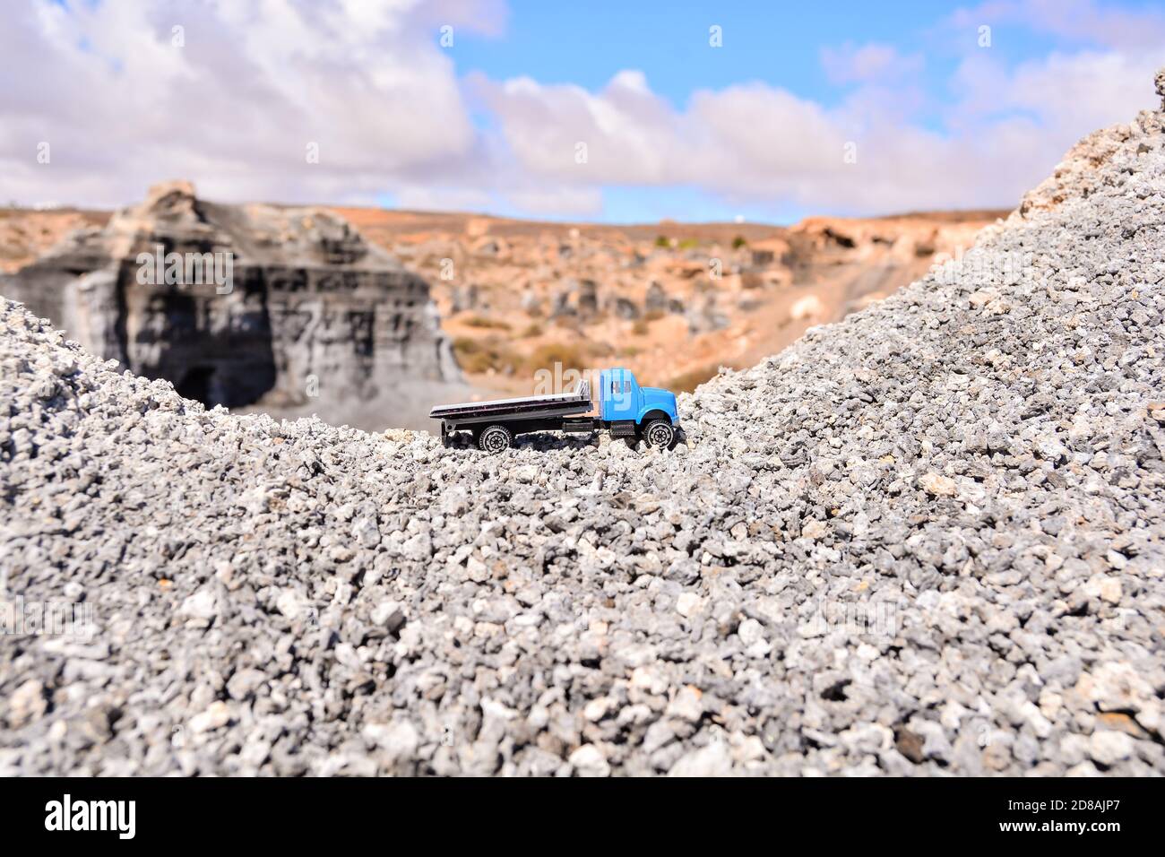 Object in the Dry Desert Stock Photo - Alamy