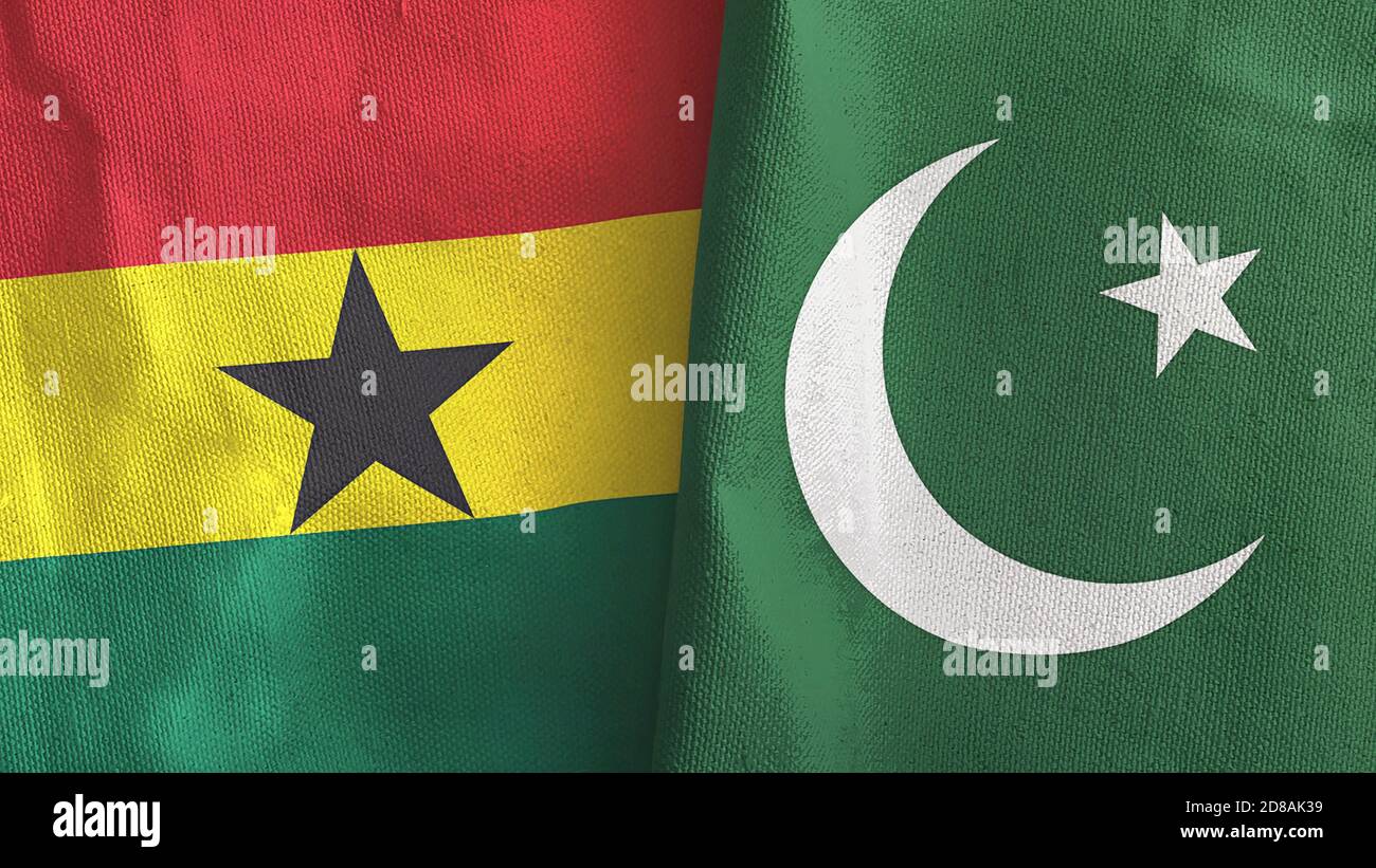 Pakistan ghana flag hi-res stock photography and images - Alamy