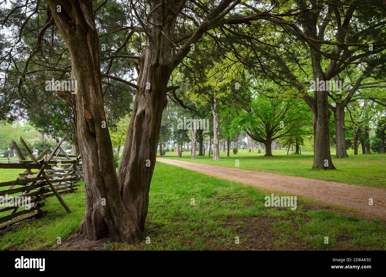 George Washington Birthplace National Monument Stock Photo - Alamy