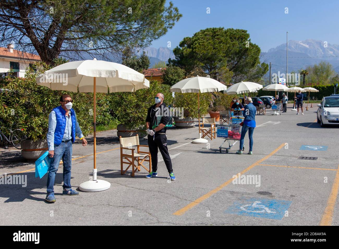 Covid 19 lockdown in Italy Stock Photo - Alamy