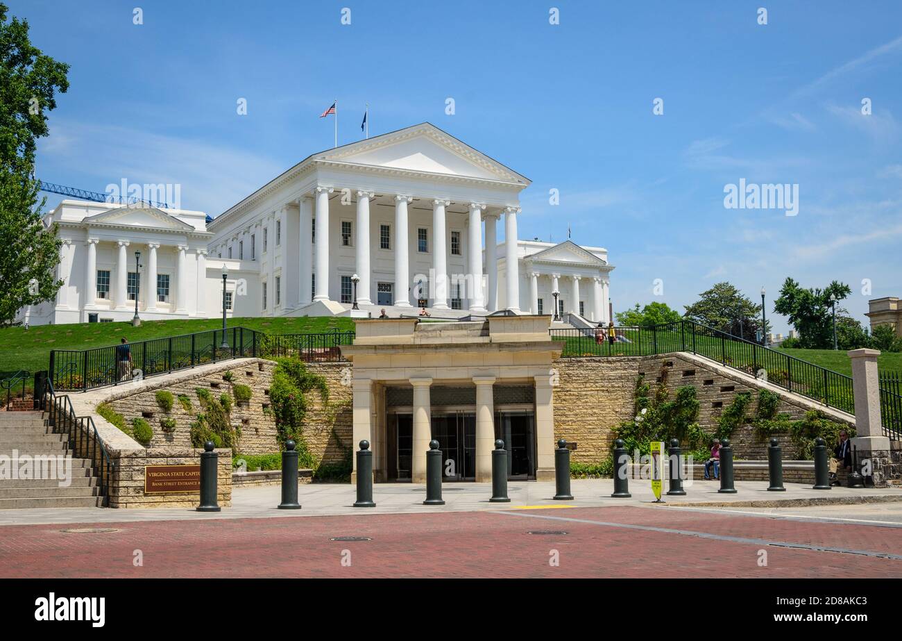 Virginia State Capitol Stock Photo - Alamy