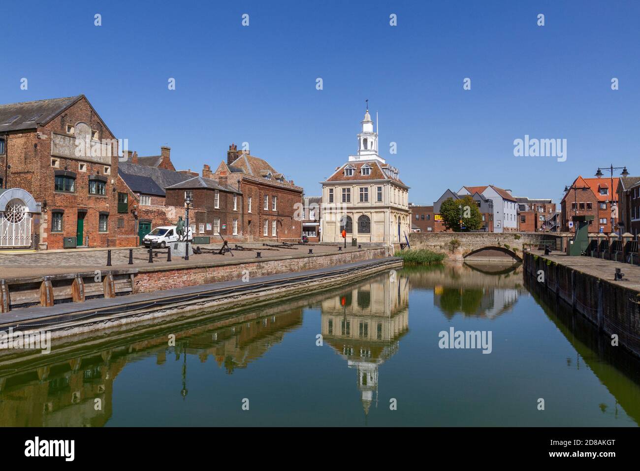 Purfleet Quay including Custom House, King's Lynn, Norfolk, England ...