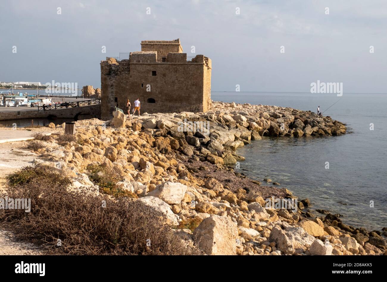 Paphos castle, Paphos, Cyprus Stock Photo - Alamy