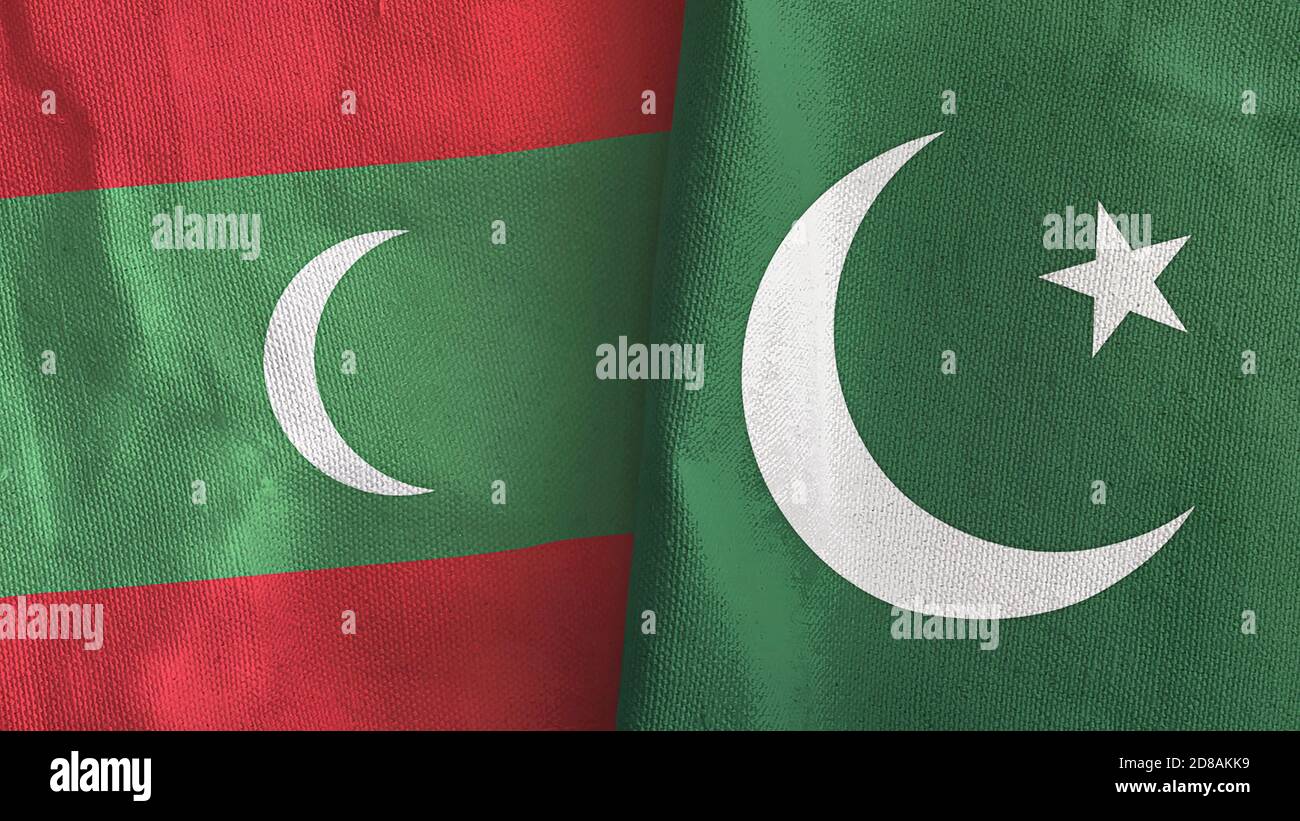Maldives pakistan flag hi-res stock photography and images - Alamy