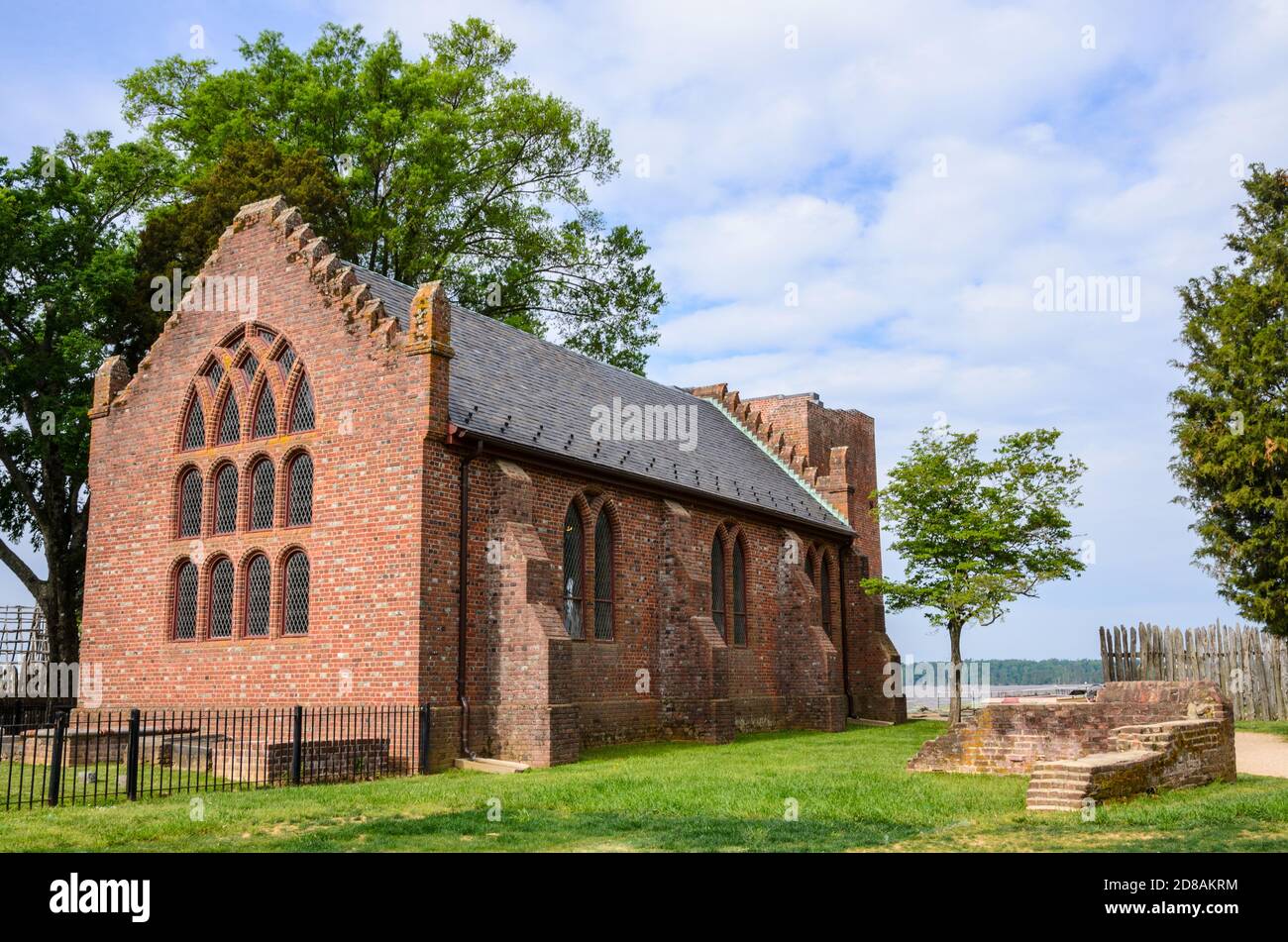 Jamestown National Historic Site Stock Photo - Alamy