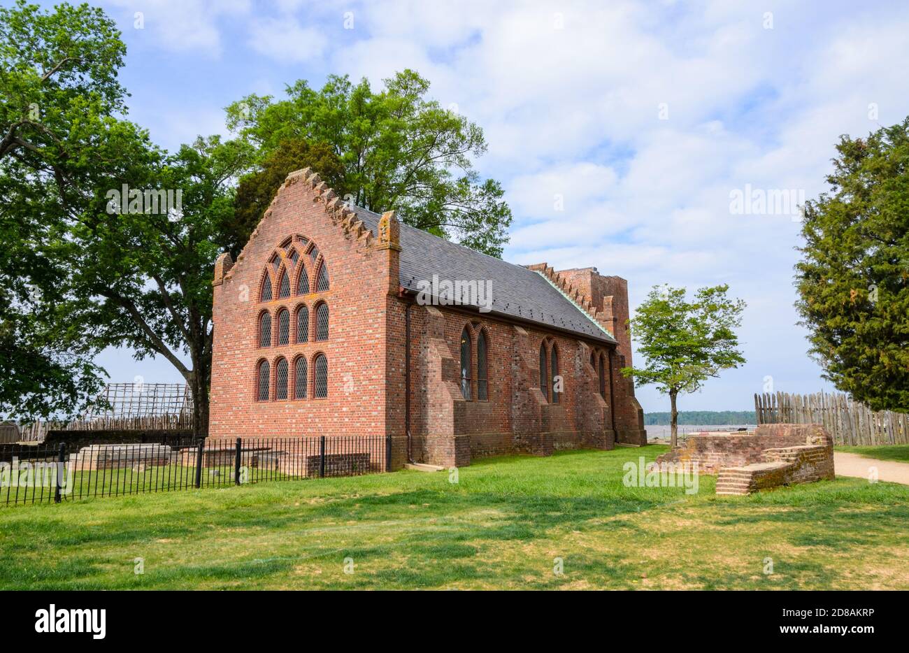 Jamestown National Historic Site Stock Photo - Alamy