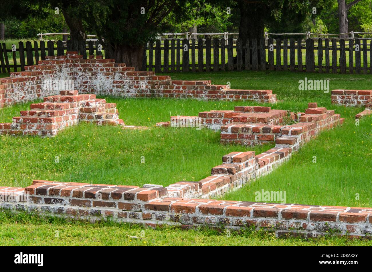 Jamestown National Historic Site Stock Photo - Alamy
