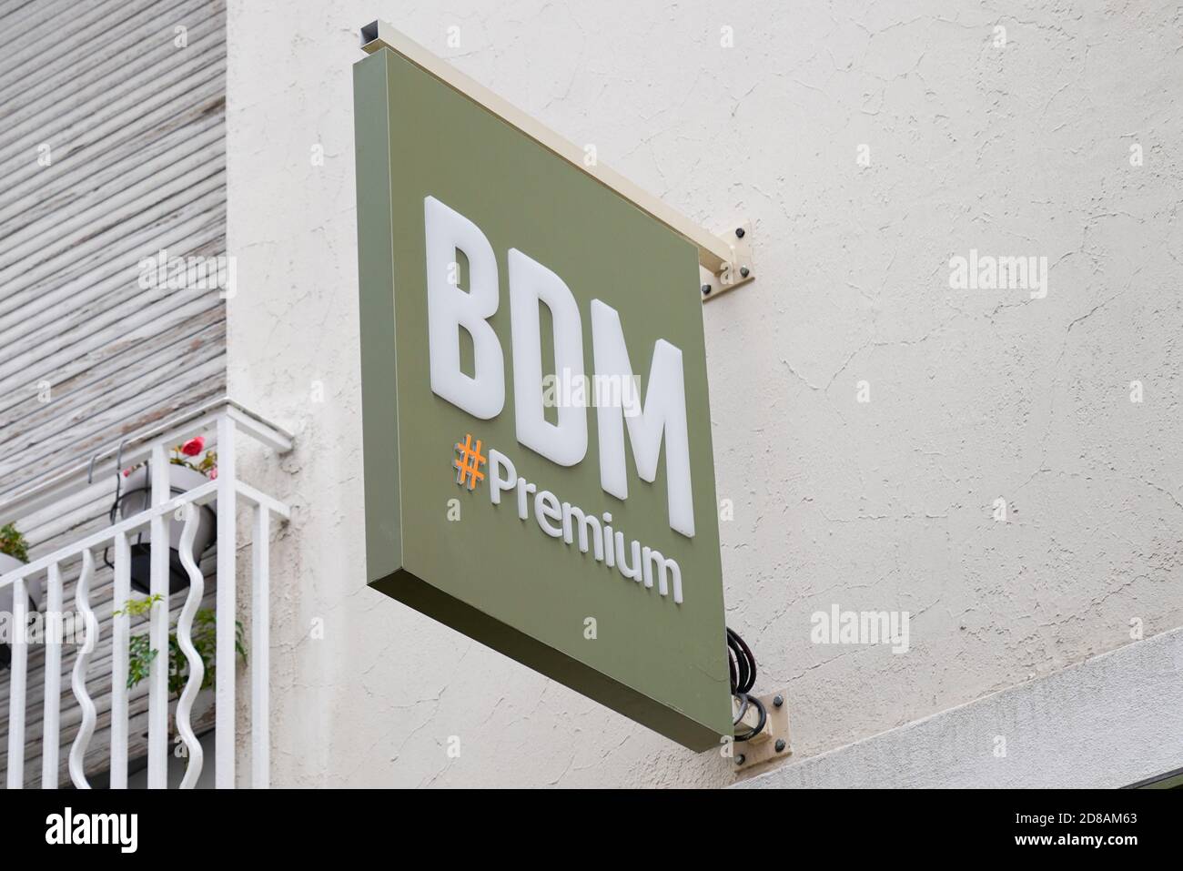 Bdm logo design hi-res stock photography and images - Alamy