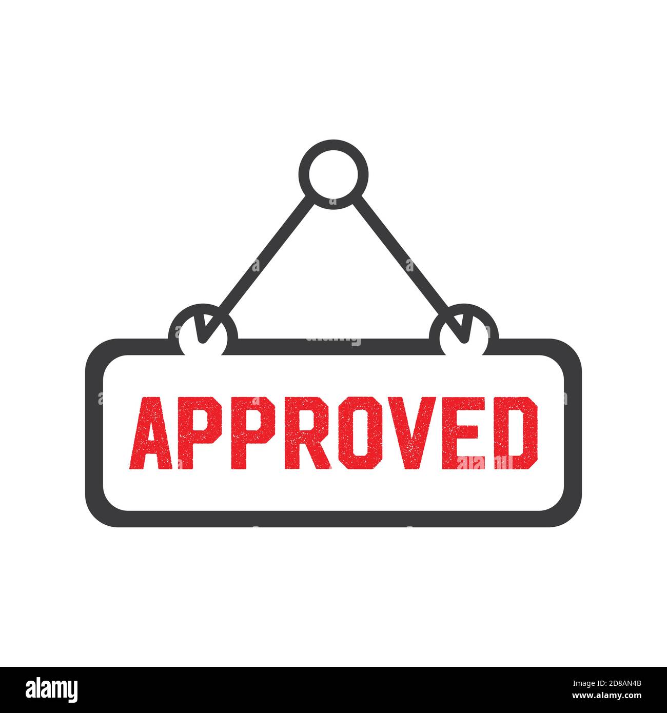 Certified logo template Cut Out Stock Images & Pictures - Alamy