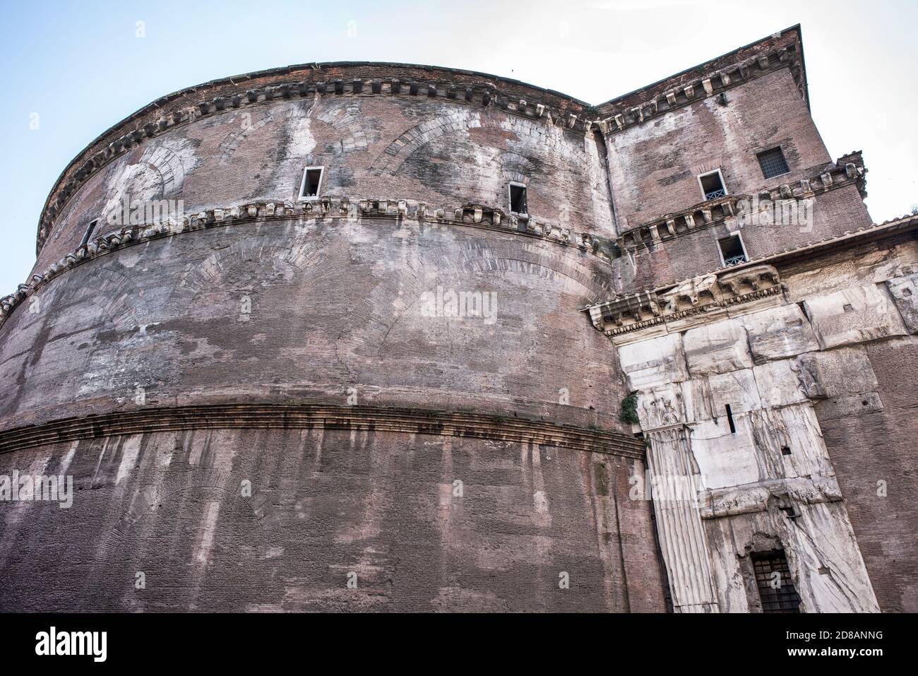 Pantheon old wall hi-res stock photography and images - Alamy