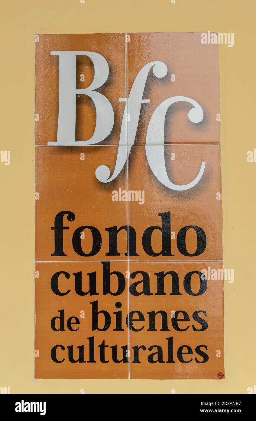 Fondo cubano de bienes culturales hi-res stock photography and images ...
