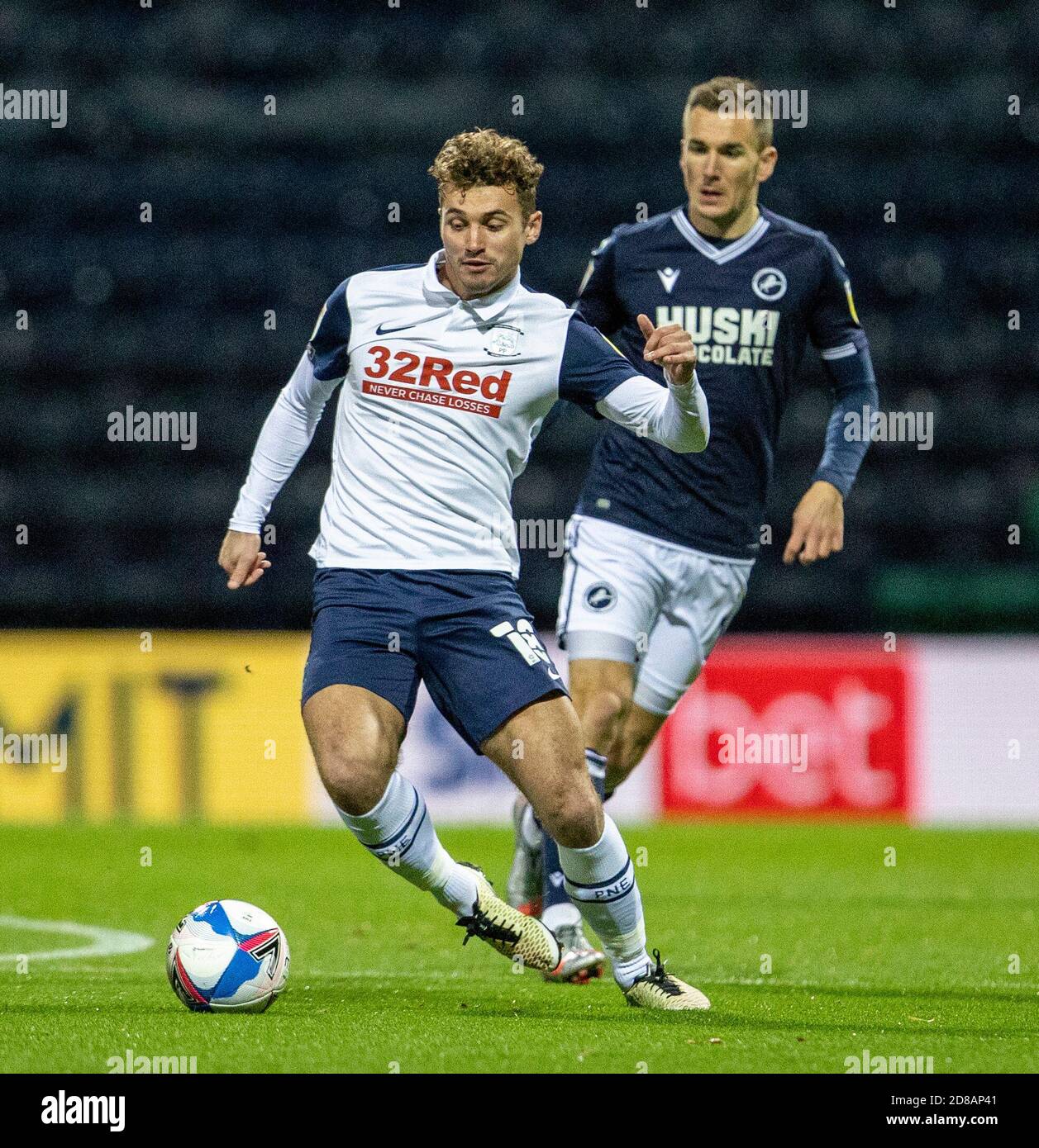 Deepdale Stadium, Preston, Lancashire, UK. 28th Oct, 2020. English ...
