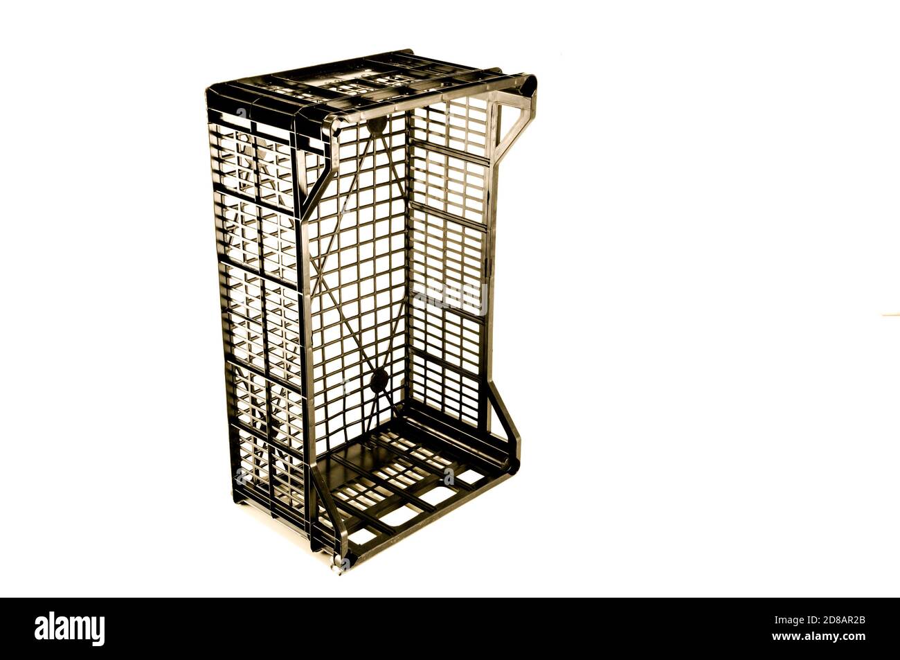 Empty Fruit Crate Box Stock Photo - Alamy