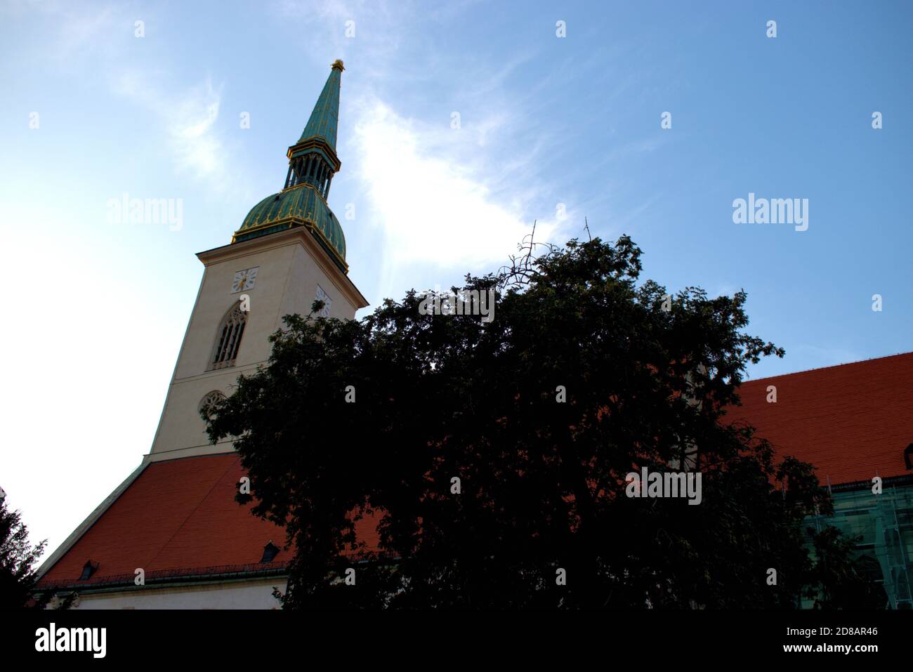 Catholic church in the city of Bratislava in Slovakia 11.9.2020 Stock ...