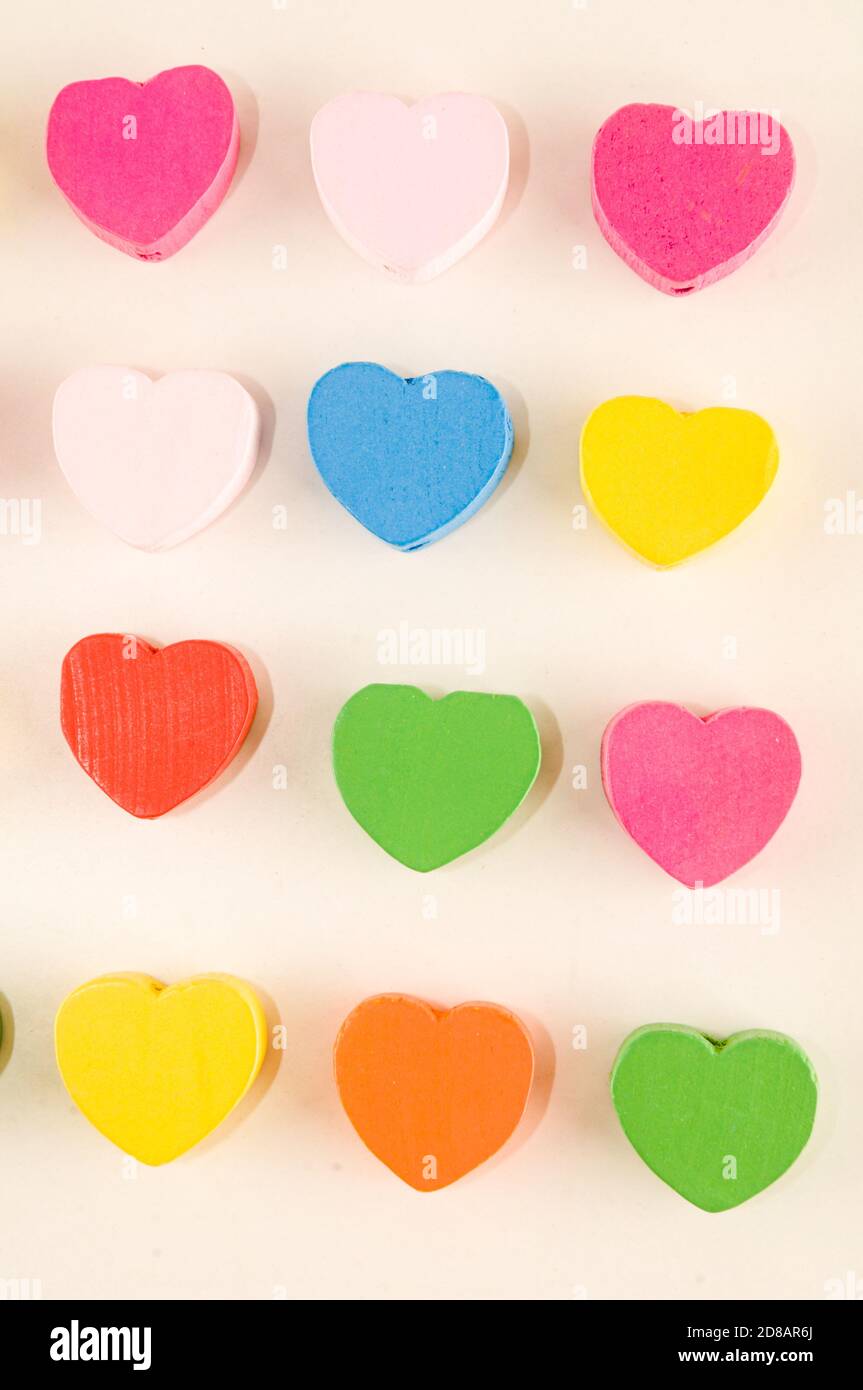 Heart texture background Stock Photo - Alamy