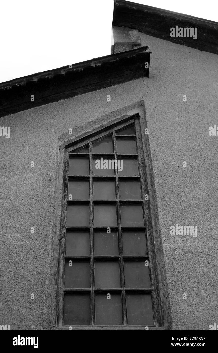 Exterior vertical Black and White Stock Photos & Images - Alamy