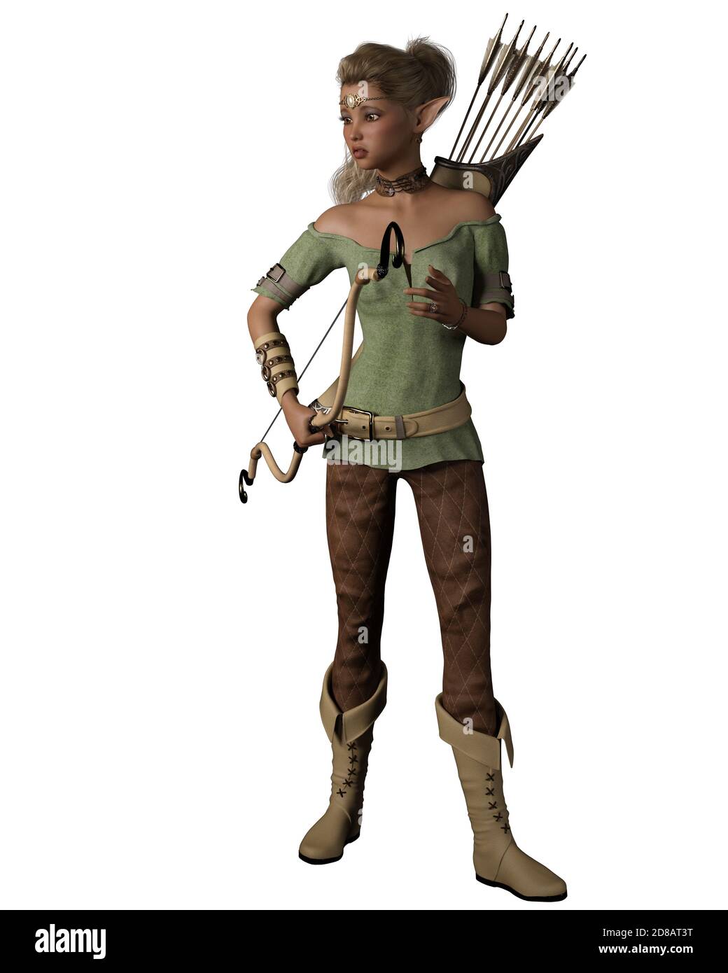 Female Elven Archer Costume