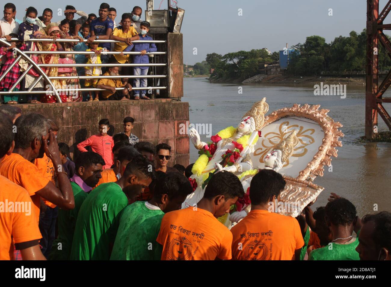 Bijoya Dashami day is celebrated with great enthusiasm as it marks the ...