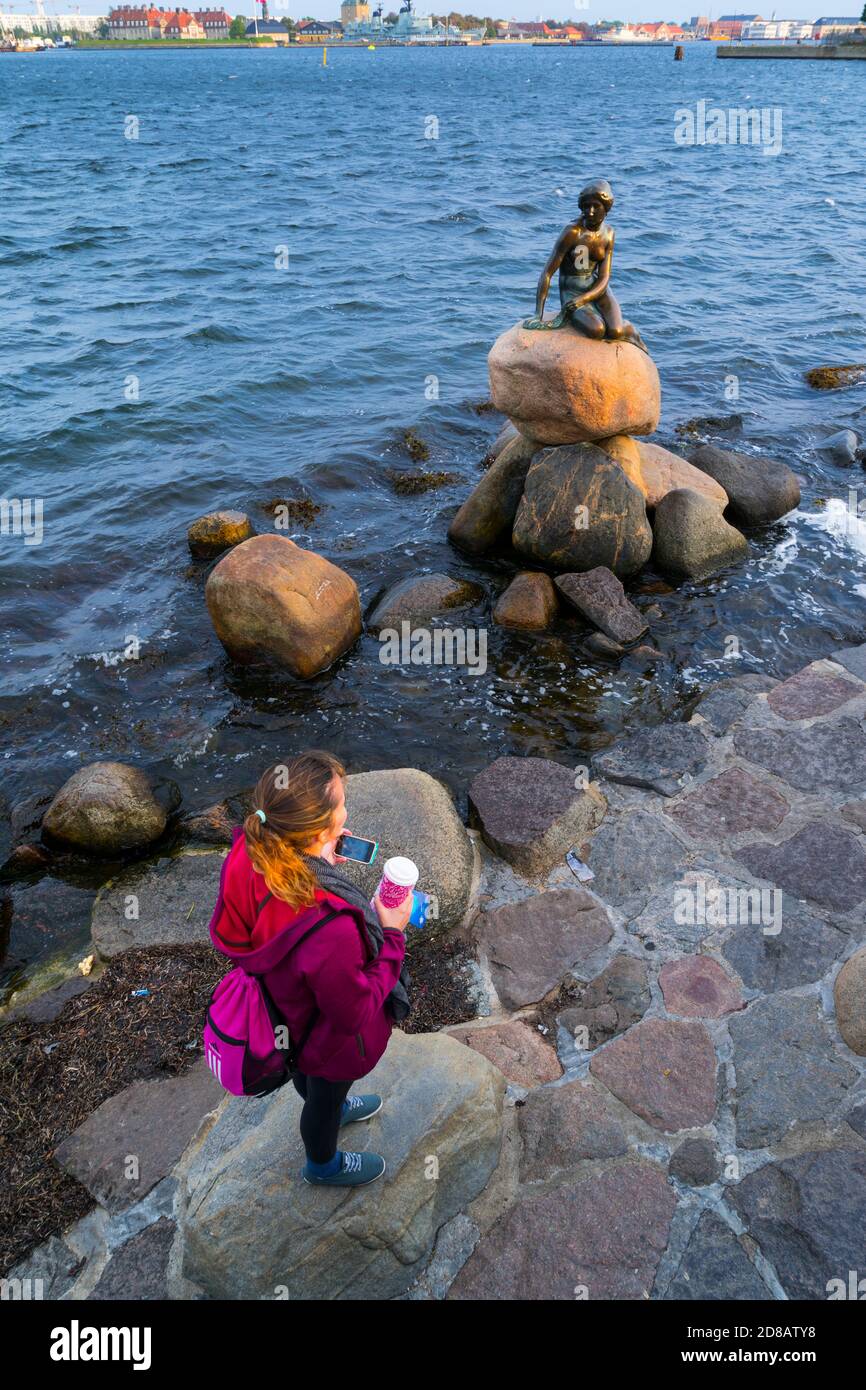 The Little Mermaid, Copenhagen, Denmark, Europe Stock Photo - Alamy
