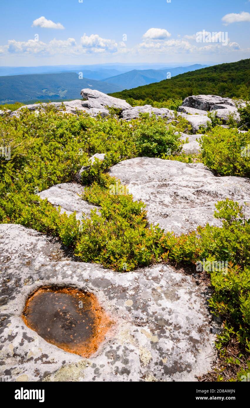 Bear Rocks Preserve Stock Photo - Alamy