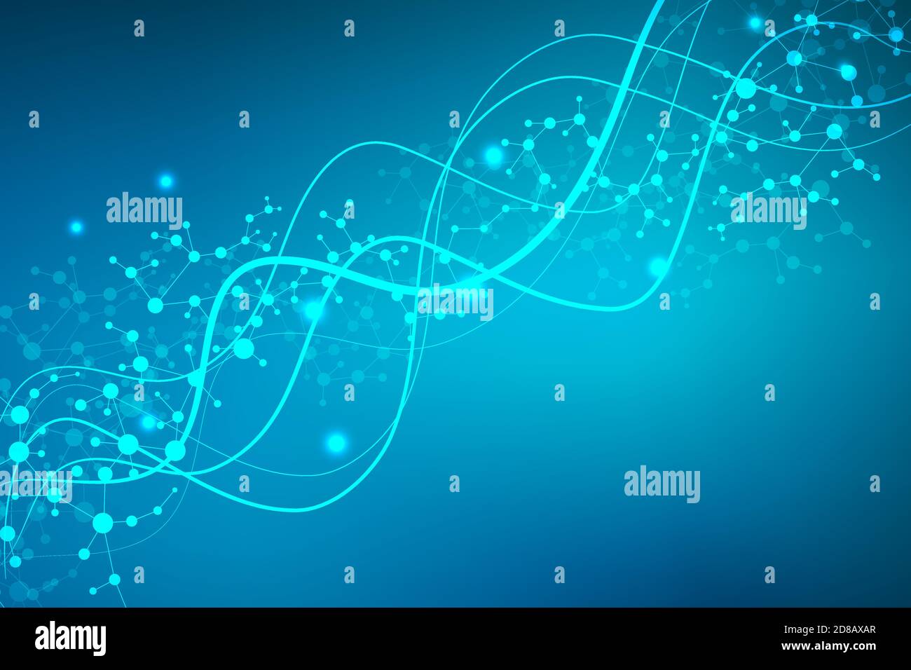 Big Data Visualization Background Modern Futuristic Virtual Abstract Background Science