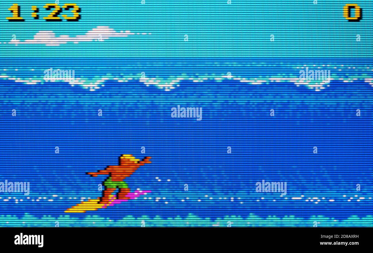 California Games - Atari Lynx Videogame - Editorial use only Stock ...