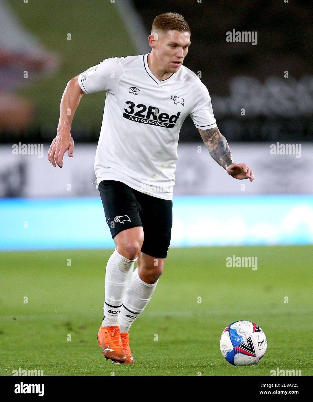 Derby County's Martyn Waghorn during the Sky Bet Championship match at ...