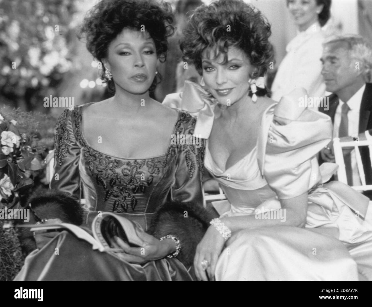 Los Angeles.CA.USA. Joan Collins and Diahann Carroll in an episode of ©Aaron Spelling ...