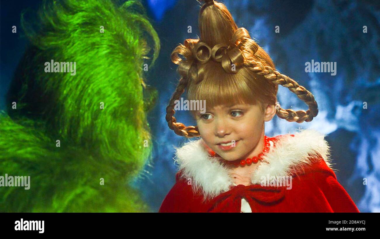 USA. Jim Carrey and Taylor Momsen in ©Universal Pictures film: How the ...