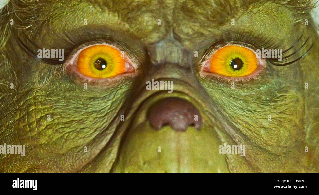 How Did They Make Jim Carrey's Eyes Yellow In The Grinch