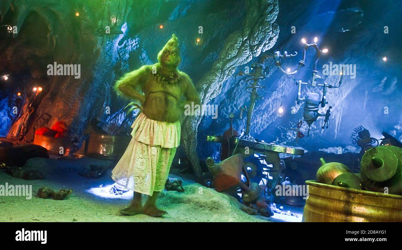 USA. Jim Carrey in ©Universal Pictures film: How the Grinch Stole ...