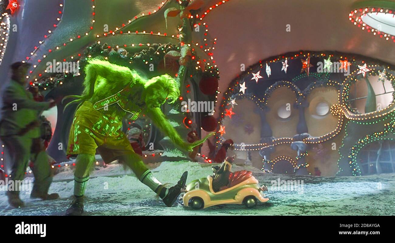 USA. Jim Carrey in ©Universal Pictures film: How the Grinch Stole ...