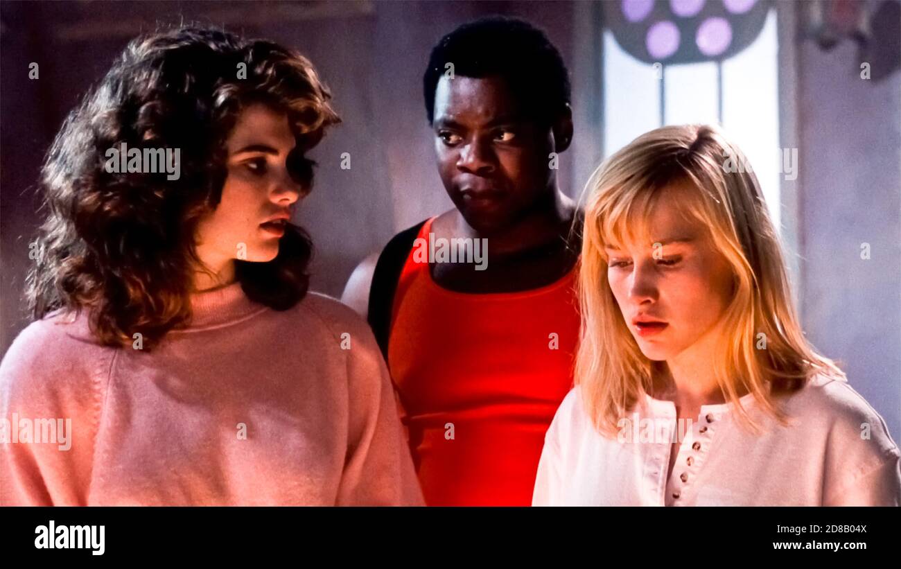 USA. Patricia Arquette and Heather Langenkamp in a scene from ©New Line ...