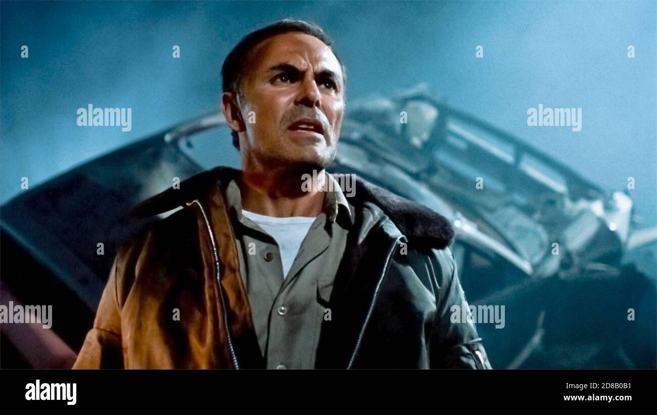 USA. John Saxon in a scene from ©New Line Cinema film: A Nightmare on ...